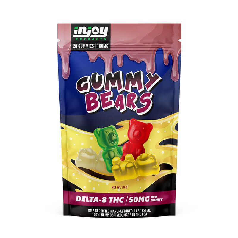50mg Delta 8 Gummy Bears – Good CBD