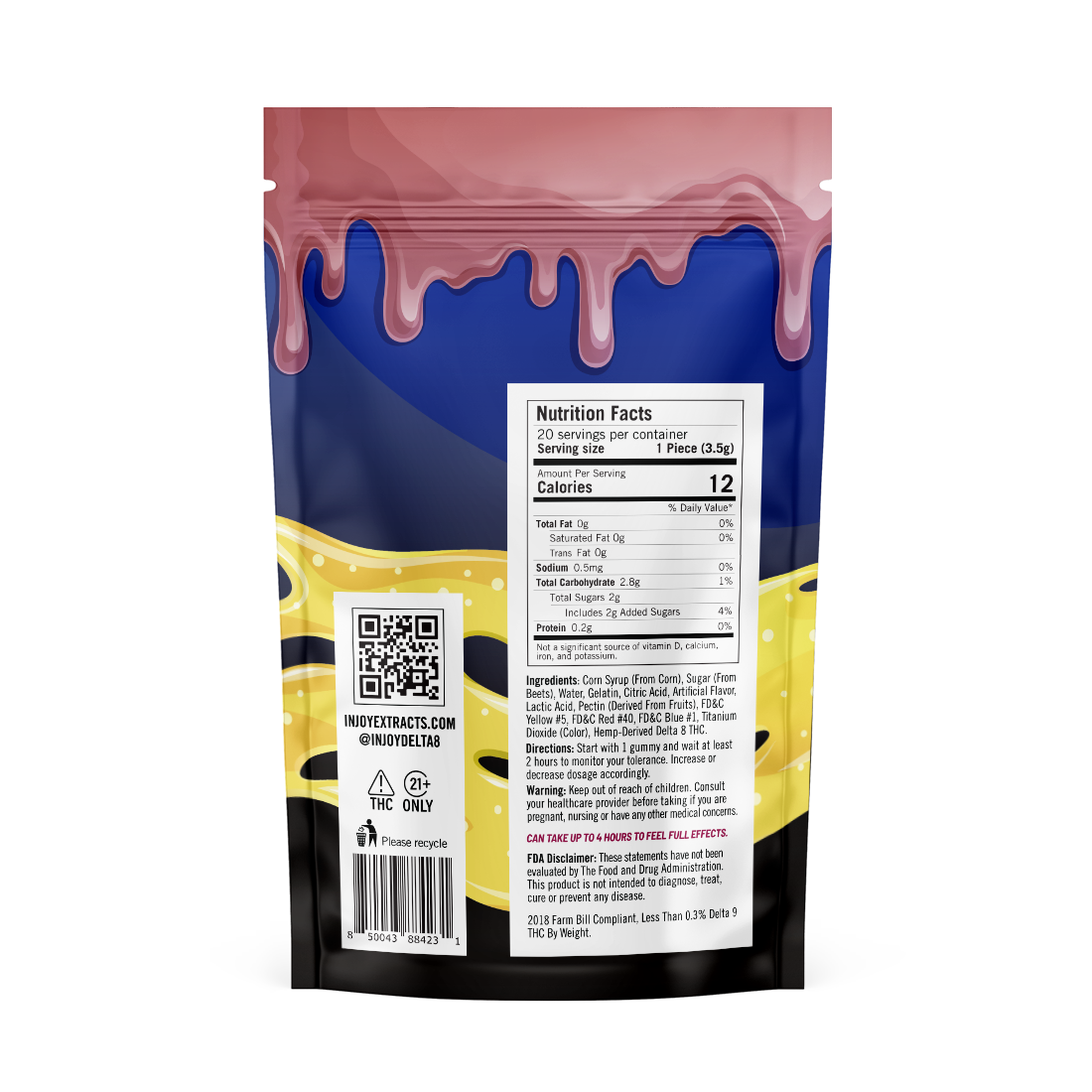 50mg Delta 8 Gummy Bears – Good CBD