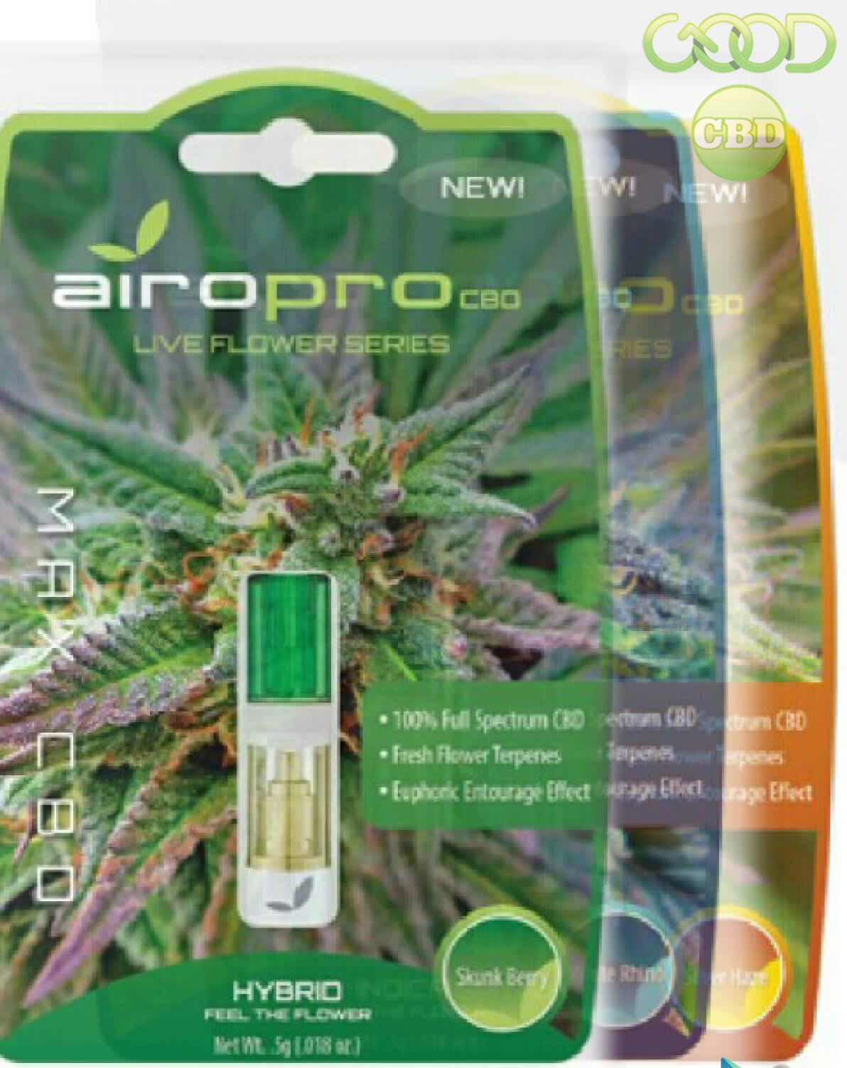 AiroPro LIve Flower - AiroPro Cartridge – Good CBD